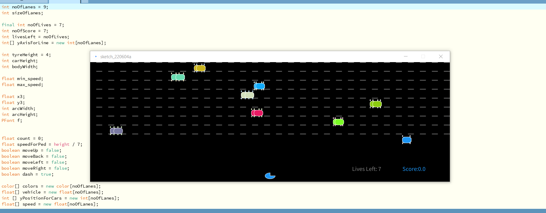 GitHub - gaurabh123/Road-Crossing-Game: Created a road crossing using ...