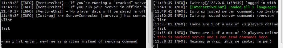 Cannot enter commands in Git Bash on Windows · Issue #3497 · SpigotMC ...