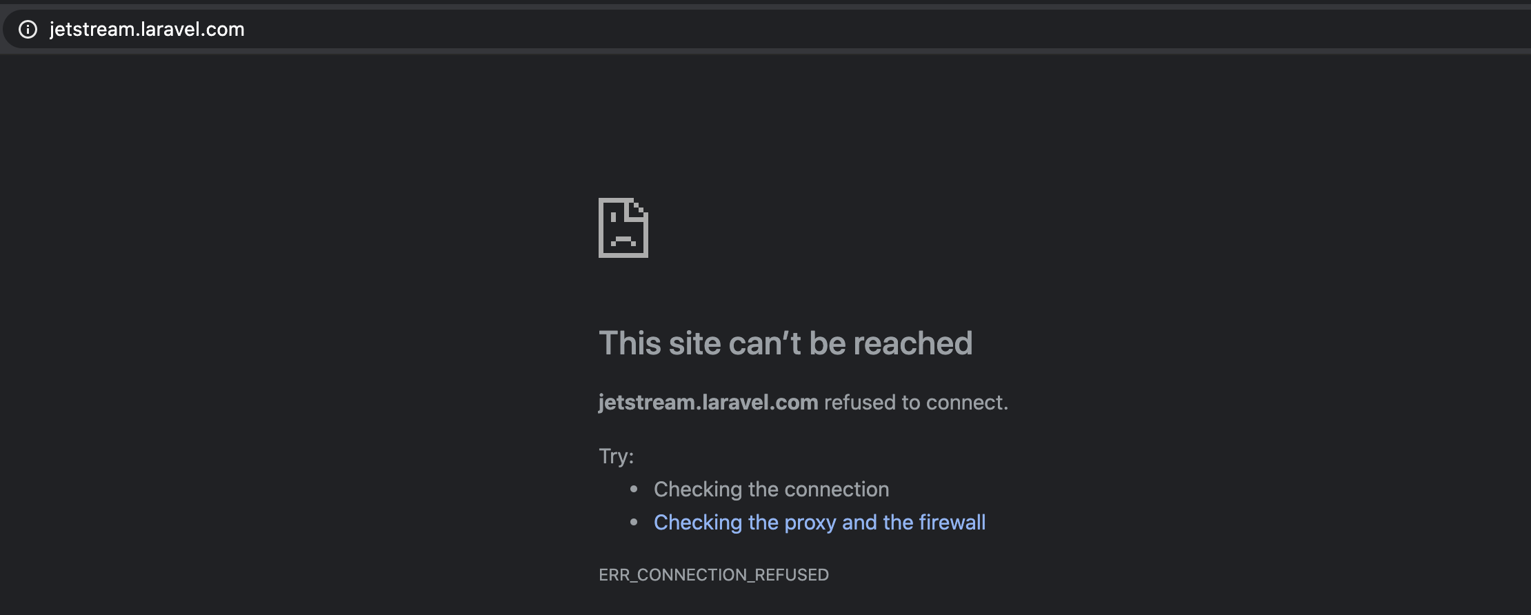 Unable to access jetstream.laravel.com website · Issue #291 · laravel/jetstream · GitHub