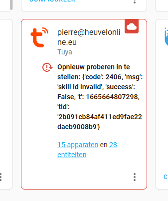 Tuya integration not working · Issue #80252 · home-assistant/core · GitHub