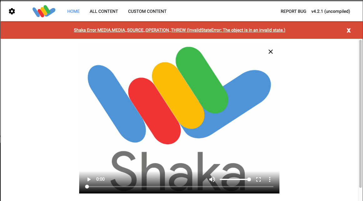 Angel One demo fails on Safari with MEDIA.MEDIA_SOURCE_OPERATION_THREW · Issue #4538 · shaka ...