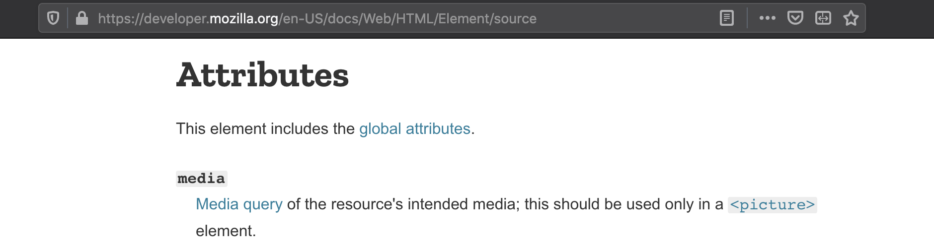 Discrepancy between reference and RWD tutorial on 'media' attr · Issue ...