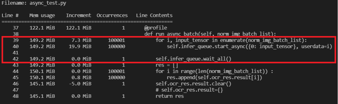 [Bug] Python AsyncInferQueue maybe has memory leak? · Issue #11727 · openvinotoolkit/openvino ...