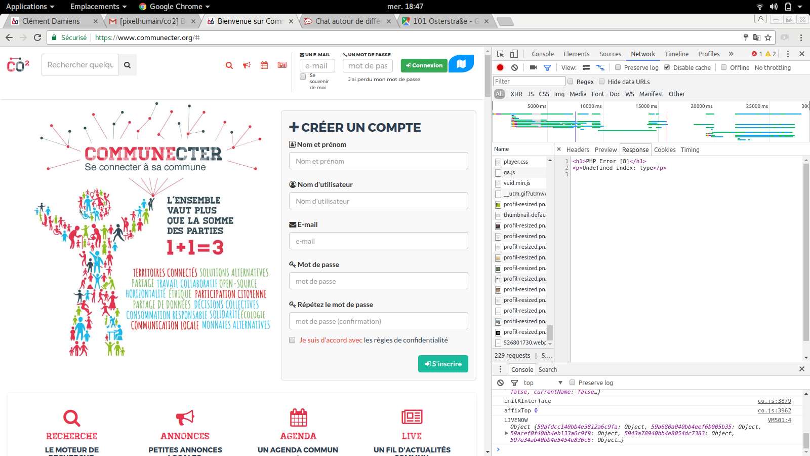 Bug sur organisation · Issue #398 · pixelhumain/co2 · GitHub