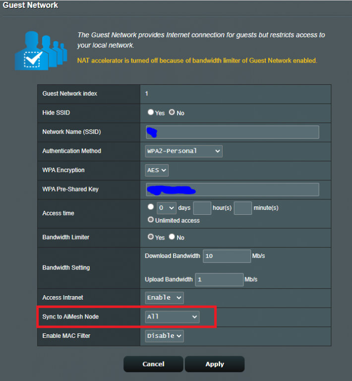 Guest network can't access internet if 'Access Intranet' is disabled · Issue #74 · gnuton ...
