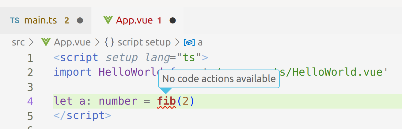Some code refactorings do not work in setup scripts · Issue #3396 · vuejs/language-tools · GitHub