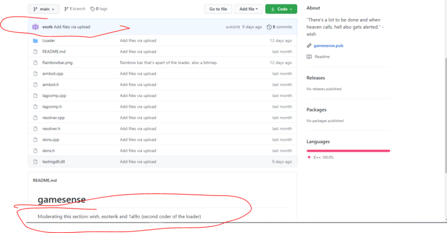 Well this is a fork of my release · Issue #1 · roooooooooooooooooot/Gamesense.pub-dumped · GitHub