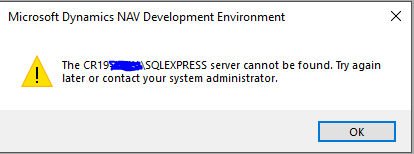 Wrong default Server Name in CSIDE · Issue #997 · microsoft/navcontainerhelper · GitHub