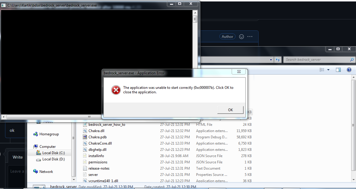 Cannot connect to runtime process. timeout after 10000 ms · Issue #189 · bdsx/bdsx · GitHub