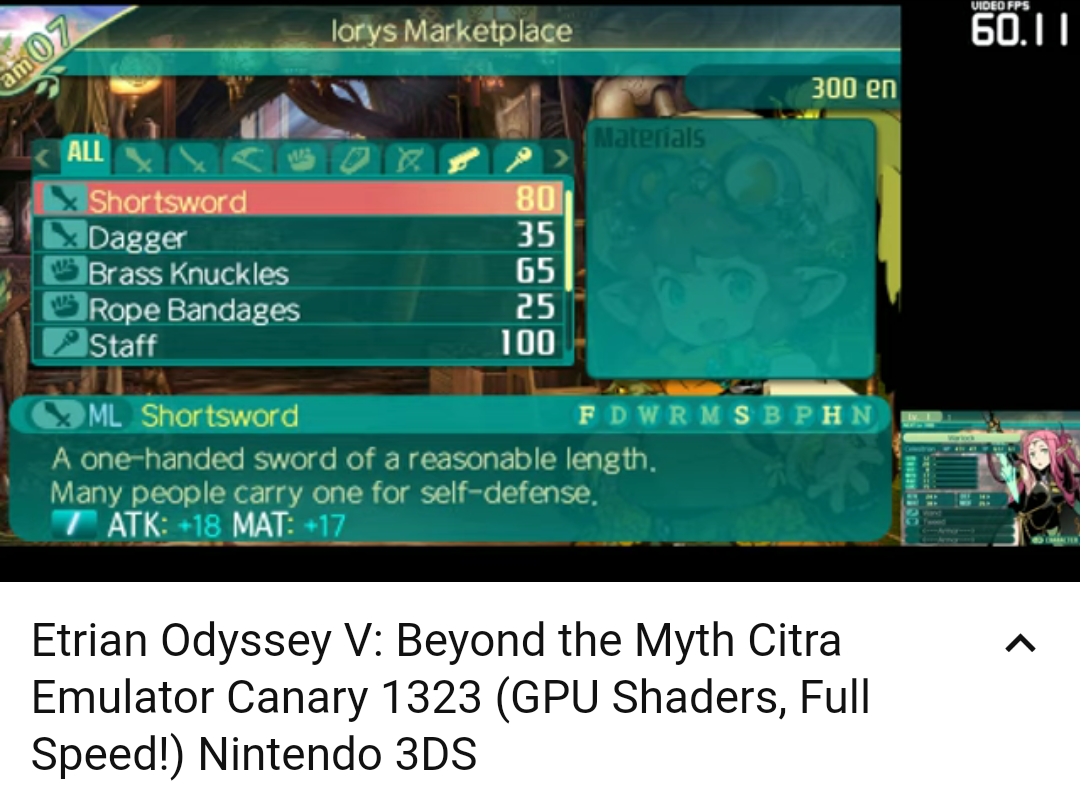 'Etrian Odyssey' series: Graphic Issues · Issue #163 · weihuoya/citra · GitHub