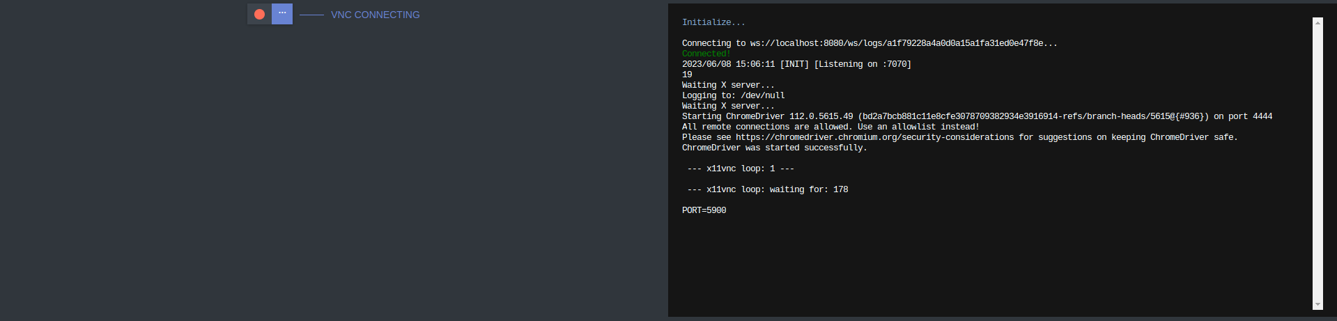 VNC is not working · Issue #1352 · aerokube/selenoid · GitHub