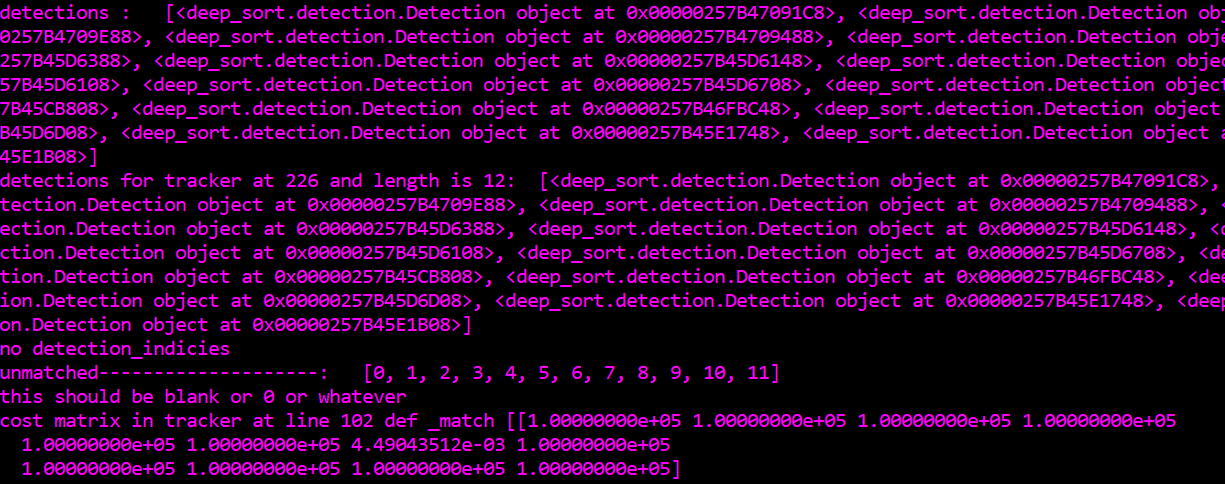 List Of Detected Objects · Issue 15 · Theaiguyscode Yolov4 Deepsort · Github