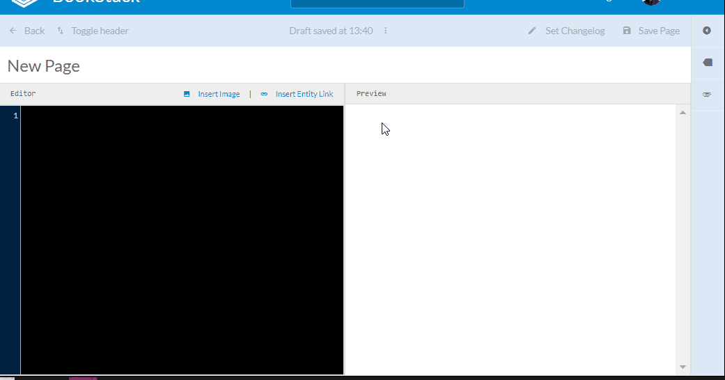 Markdown Editor Expands To Whole Screen Width · Issue 552 · Bookstackapp Bookstack · Github