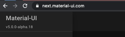 [docs] 5.x versions link redirects to 4.x versions · Issue #23946 · mui/material-ui · GitHub