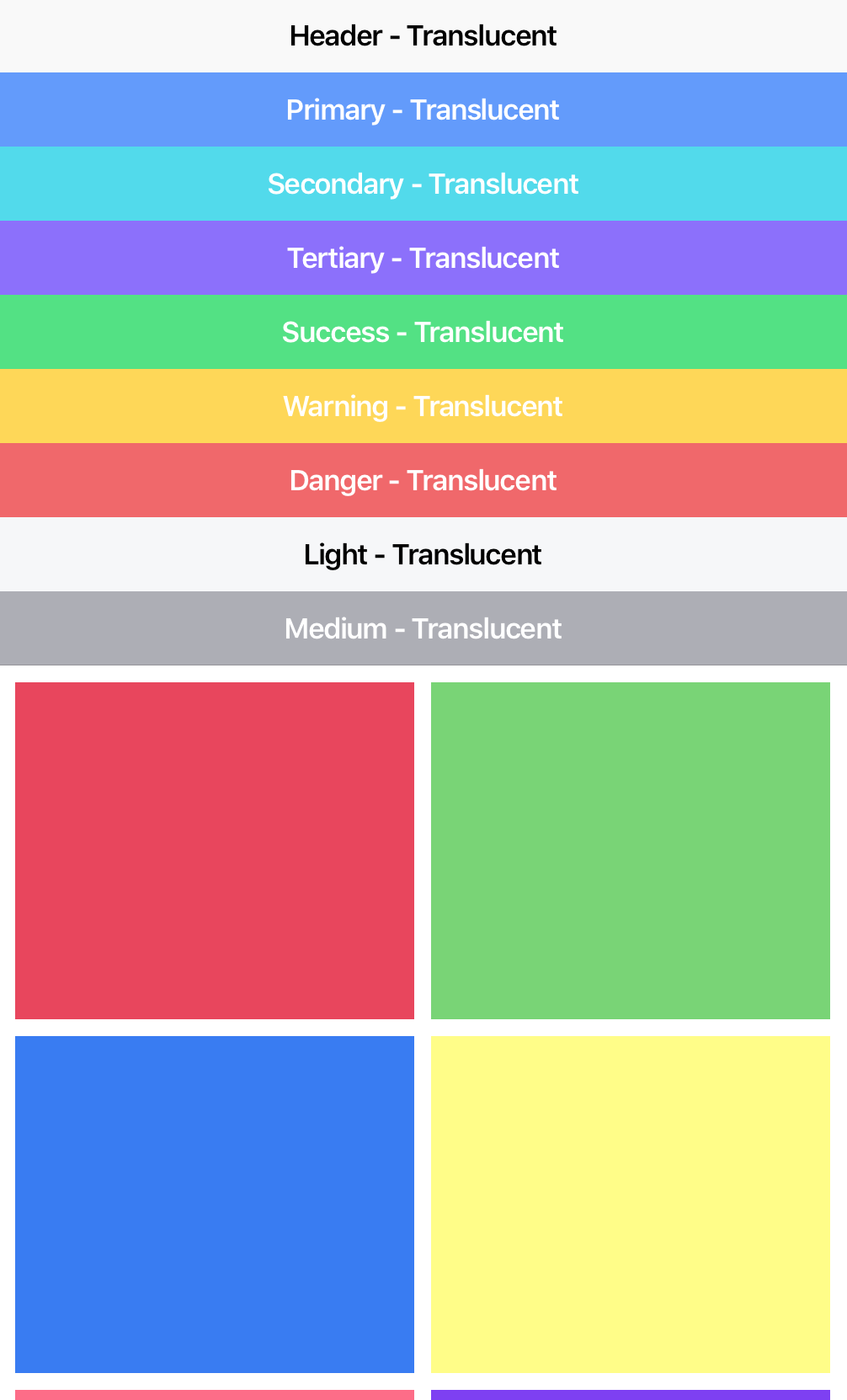 Translucent Property On Ion Header Has No Visible Effect · Issue 16309 · Ionic Team Ionic