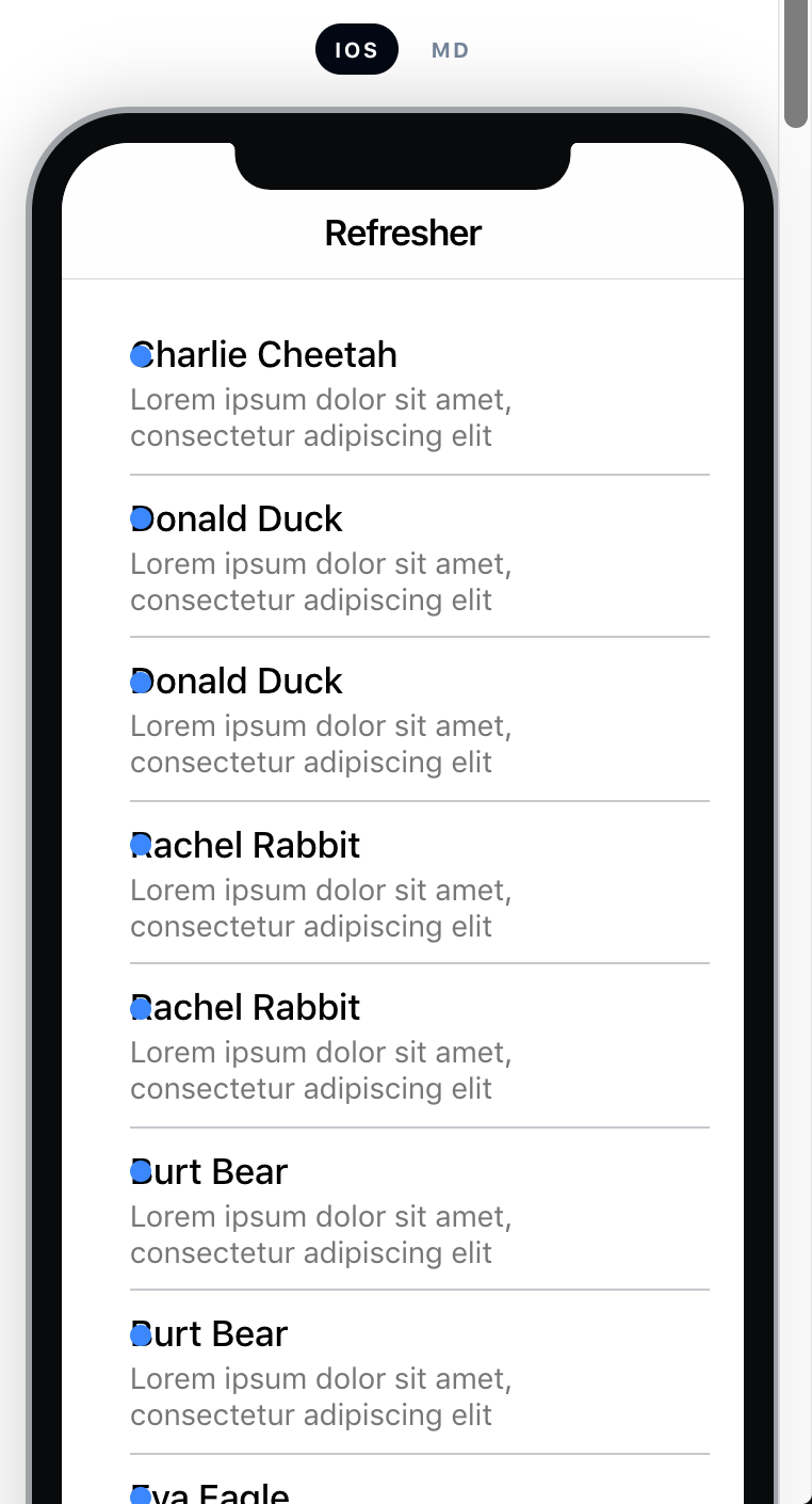 Refresher demo is broken · Issue #690 · ionic-team/ionic-docs · GitHub