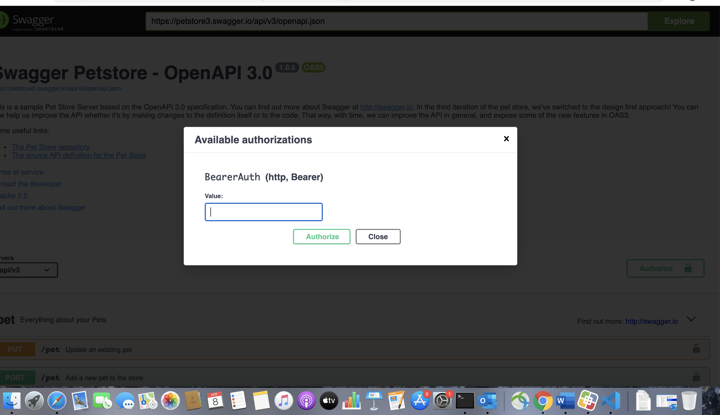 Bearer Token Input On The Popup Dynamically · Issue 7155 · Swagger Apiswagger Ui · Github