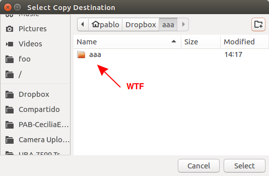 Copy to/Move to..., Create Folder incorrectly show current folder as subfolder · Issue #32 ...