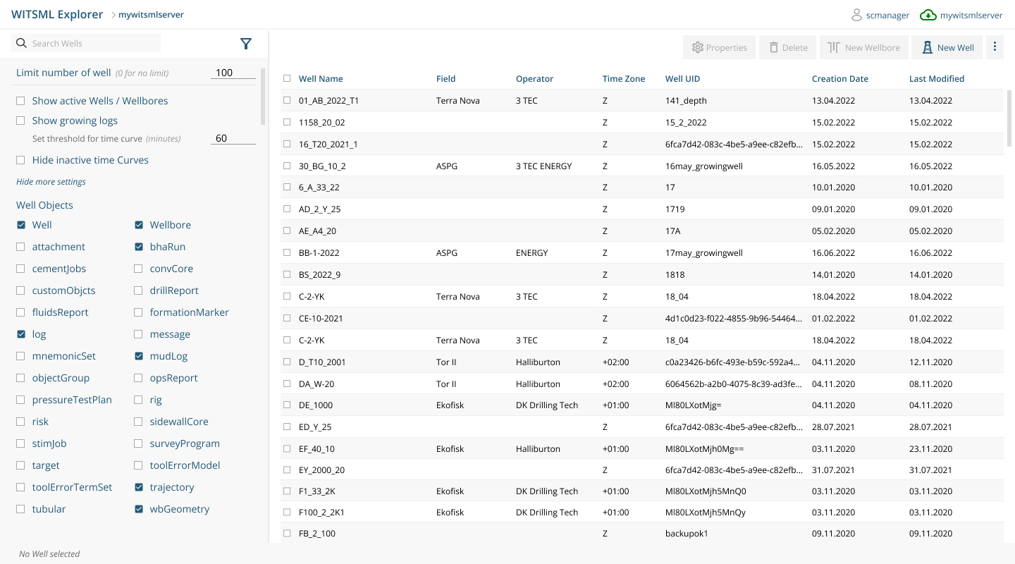 Advance filter settings · Issue #1592 · equinor/witsml-explorer · GitHub