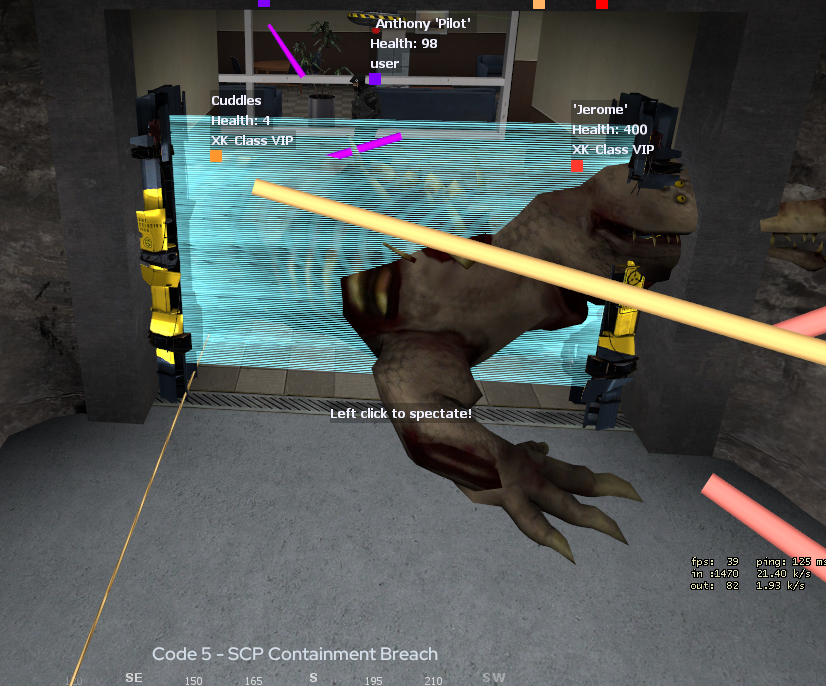 SCP-682 cannot pass through ERT shields anymore when cuffed · Issue ...