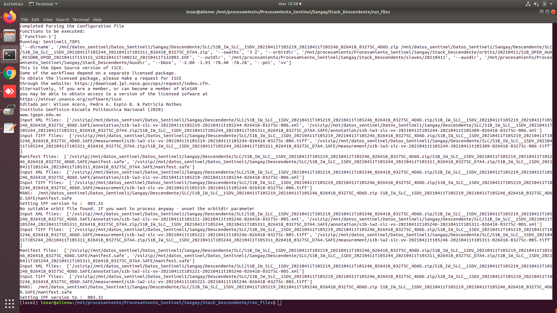 Config files for run_01 and run_02 · Issue #268 · isce-framework/isce2 · GitHub