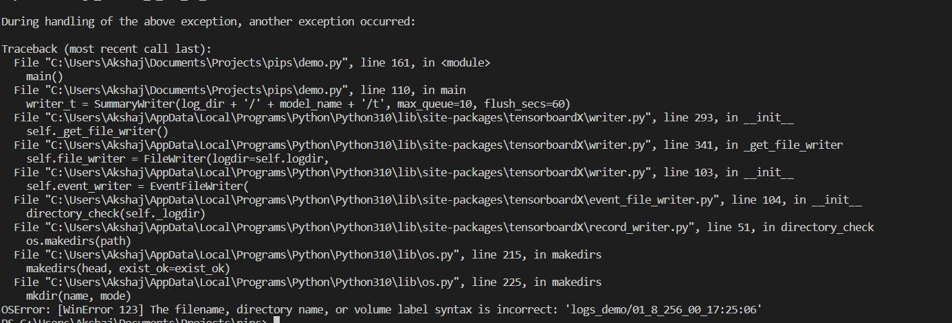 Demo.py not running as expected · Issue #34 · aharley/pips · GitHub
