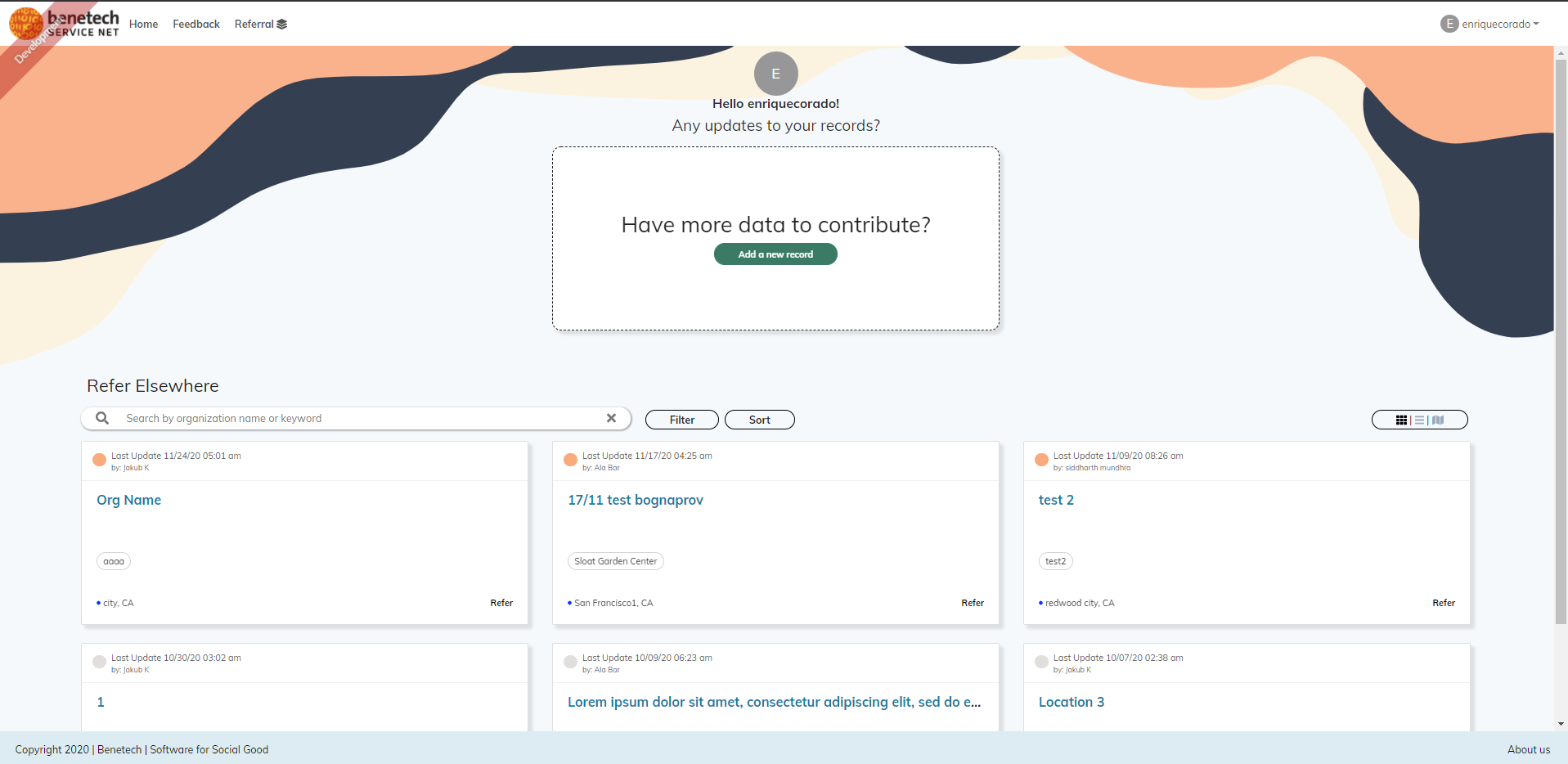 Claim a record · Issue #1446 · openreferral/ServiceNet · GitHub