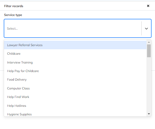 SN Public and Service Provider Filters Change · Issue #1412 · openreferral/ServiceNet · GitHub