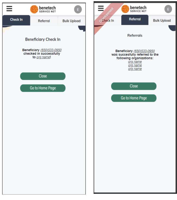 Beneficiary check in/referral pop up changes · Issue #1465 · openreferral/ServiceNet · GitHub