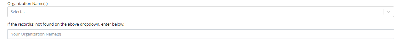 Remove Registration Org Dropdown · Issue #1685 · openreferral/ServiceNet · GitHub
