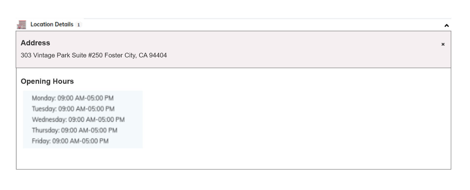 Add Hours of Operation to Record View · Issue #1694 · openreferral/ServiceNet · GitHub