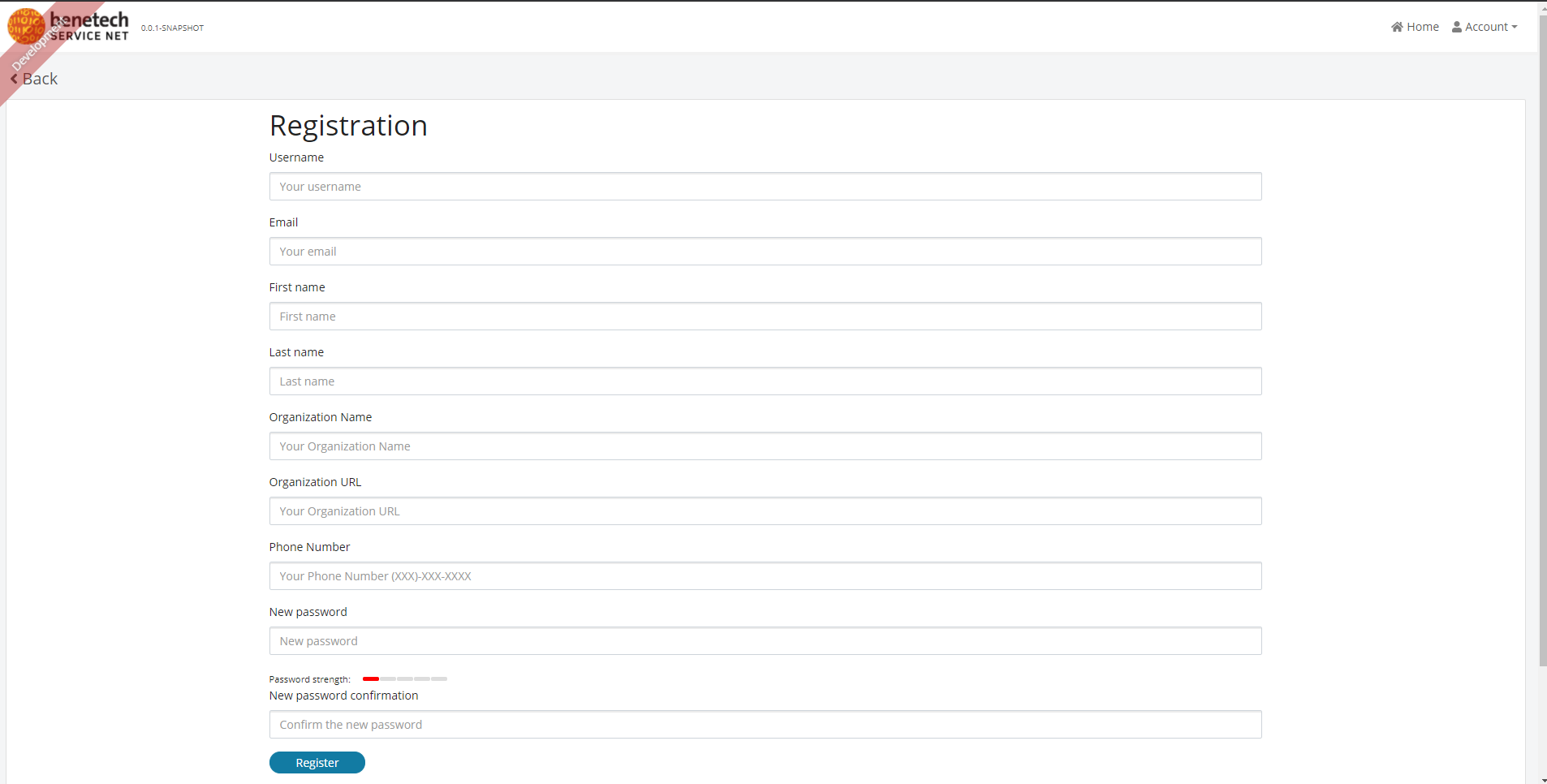 CBO/Org Onboarding Registration (Claim a record workflow #1) · Issue ...