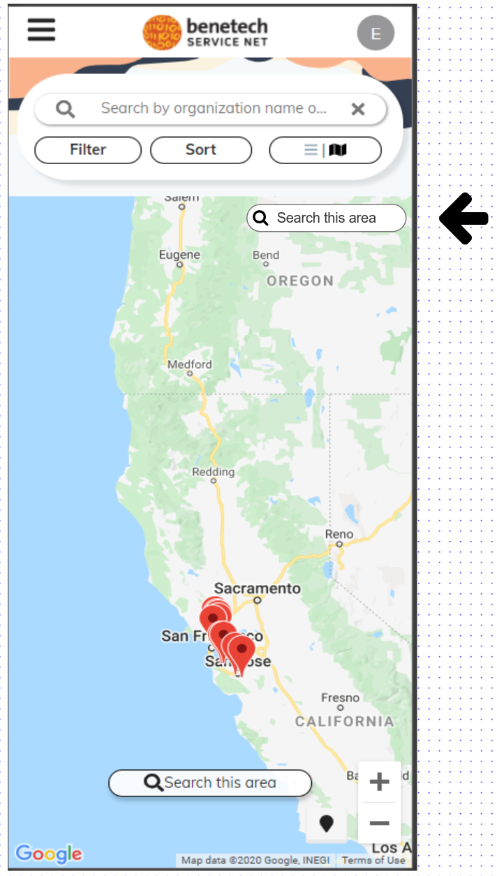 Map View card - UI issue on mobile · Issue #1377 · openreferral/ServiceNet · GitHub