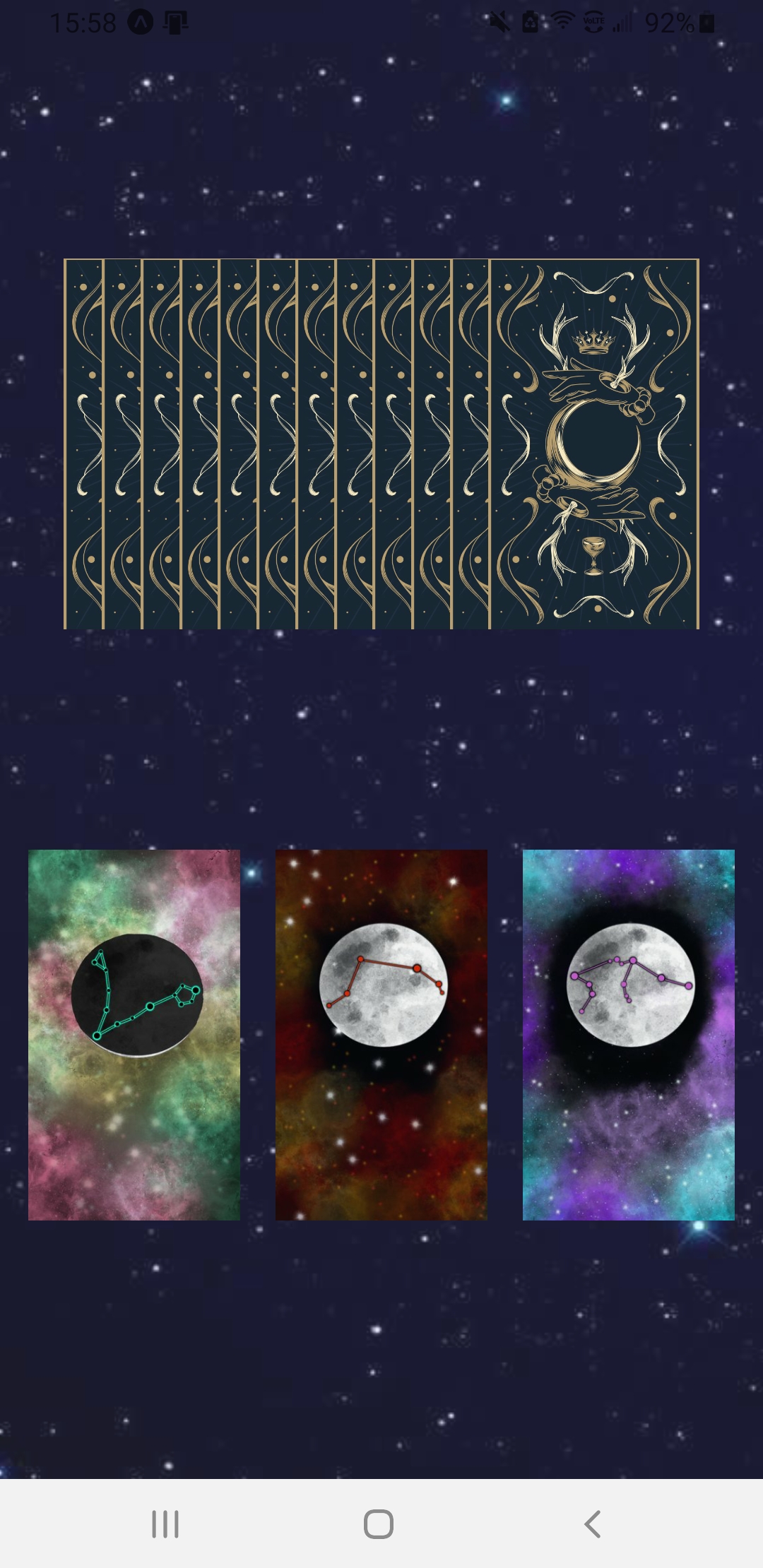 GitHub - leejoonli/astrology-oracle-deck: This application is a simple virtual representation of ...