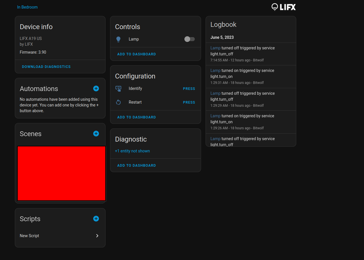 Lifx themes do not appear via ui. · Issue #16765 · home-assistant/frontend · GitHub
