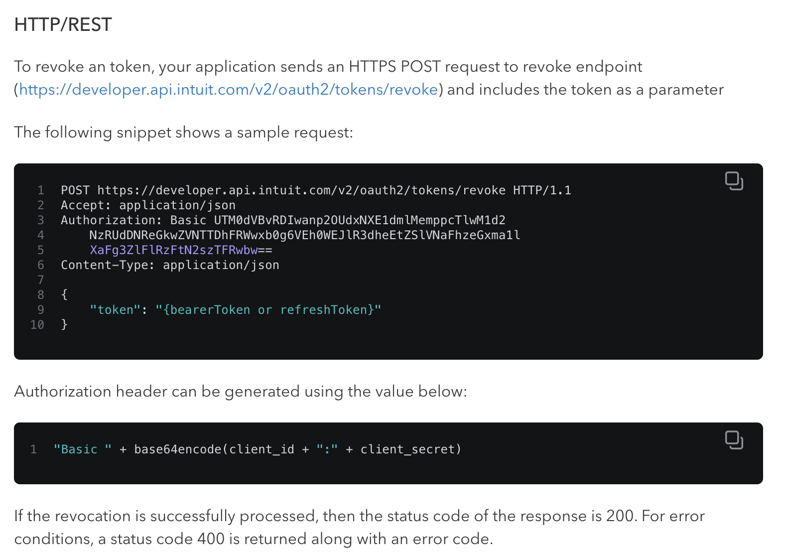 Quickbooks Online `revoke_token!` method throwing exception · Issue #126 · LedgerSync/ledger ...