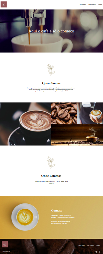 GitHub - filipealvesrr/Code-Caf-: Repositório destinado aos estudos de HTML, CSS e ...