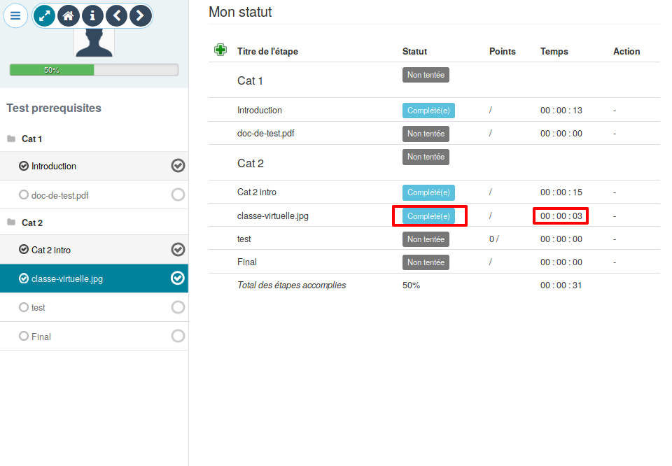 Learning path prerequisities bug · Issue #2809 · chamilo/chamilo-lms · GitHub