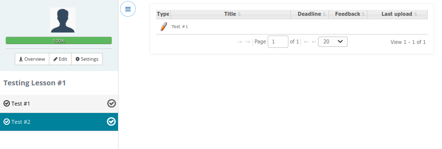 [Assignment]Training session assignment tool shoud show base course assignements and session ...