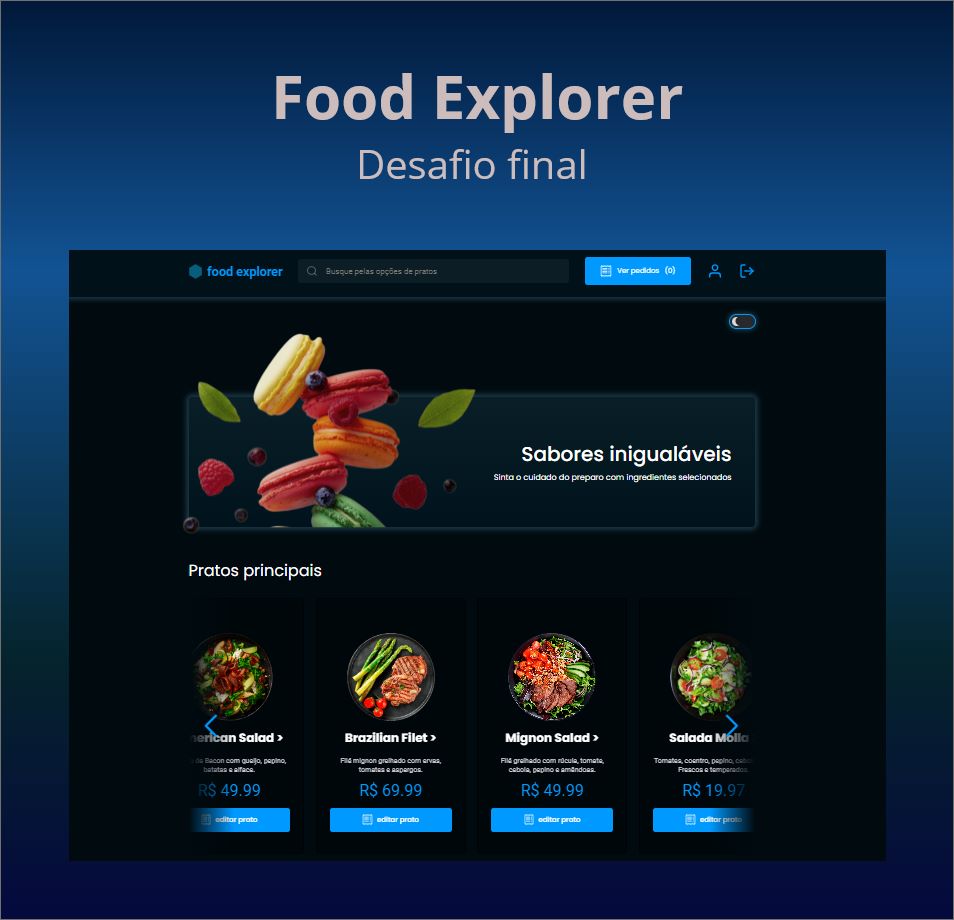 GitHub - EvelymVasconcellos/FoodExplorer-FrontEnd: Food Explorer - Rocketseat