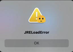 "JRELoadError" on macOS, despite Java 8 being installed · Issue #235 · airsquared/blobsaver · GitHub