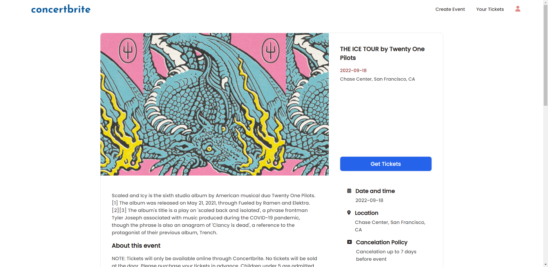 GitHub - jiaqicheng1998/Concertbrite