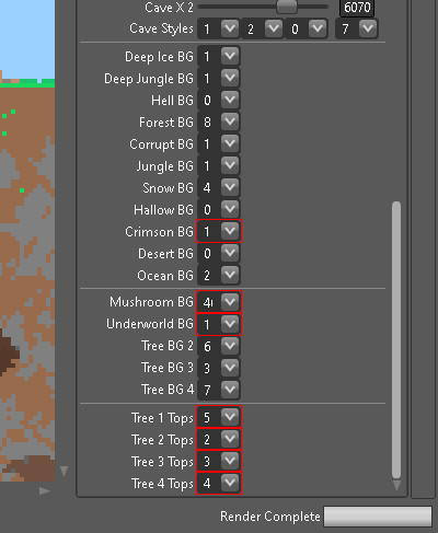 Some world properties didn't save (tree tops and some bg's) · Issue #1229 · TEdit/Terraria-Map ...