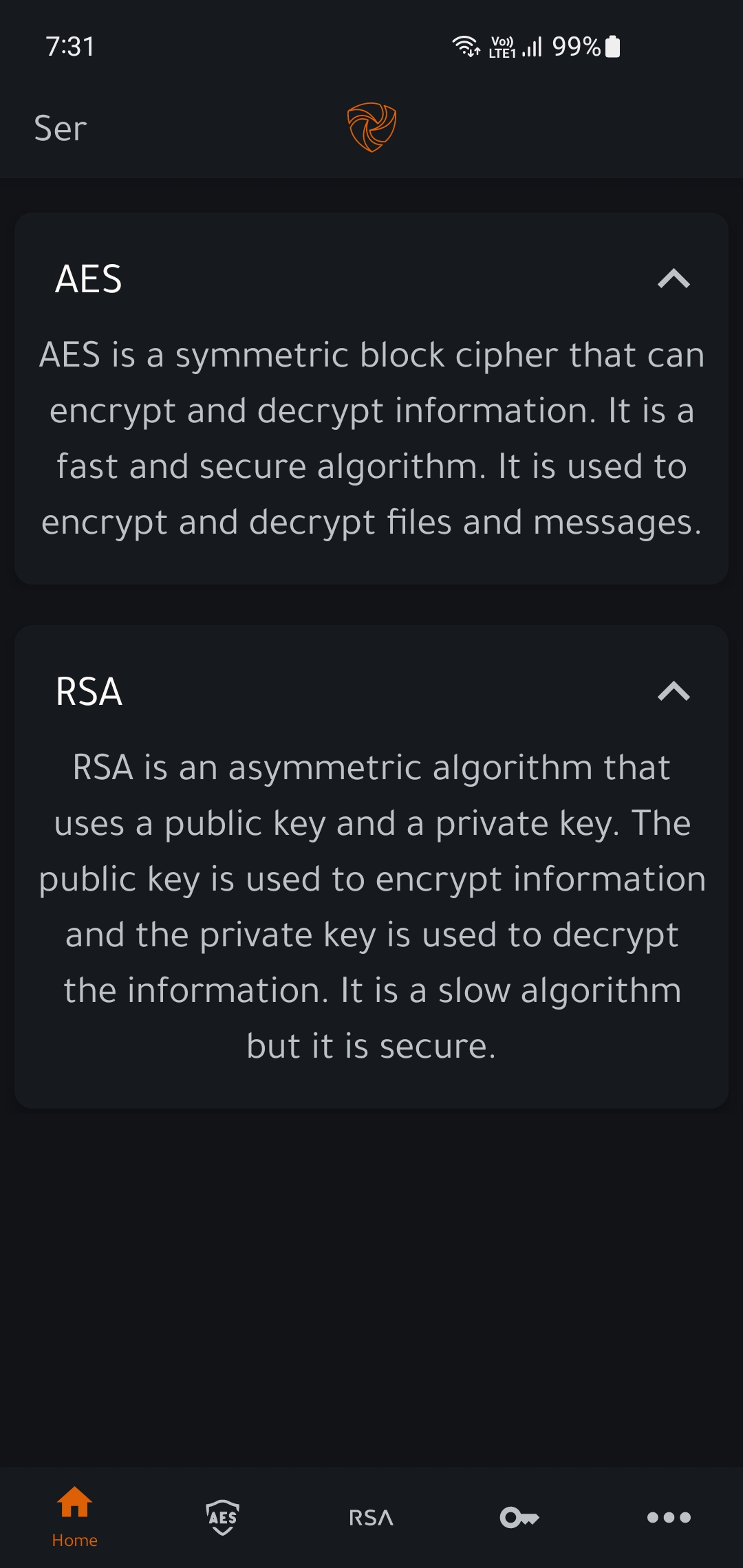 GitHub - BassamAlim/Ser: A Cryptography tool