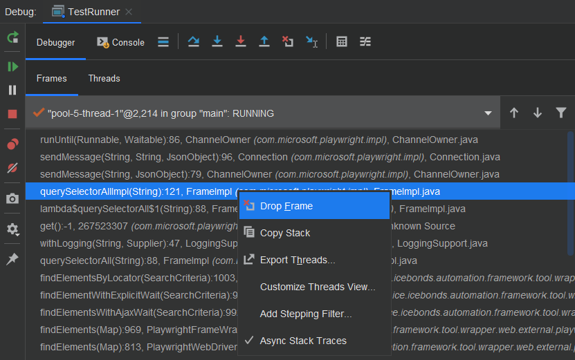 [Question] Search element inside frame · Issue #397 · microsoft/playwright-java · GitHub