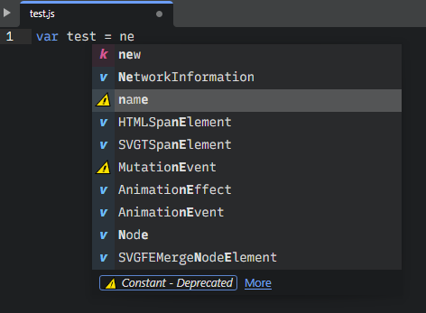 Don't use emoji for "deprecated" completion icon · Issue #1941 ...