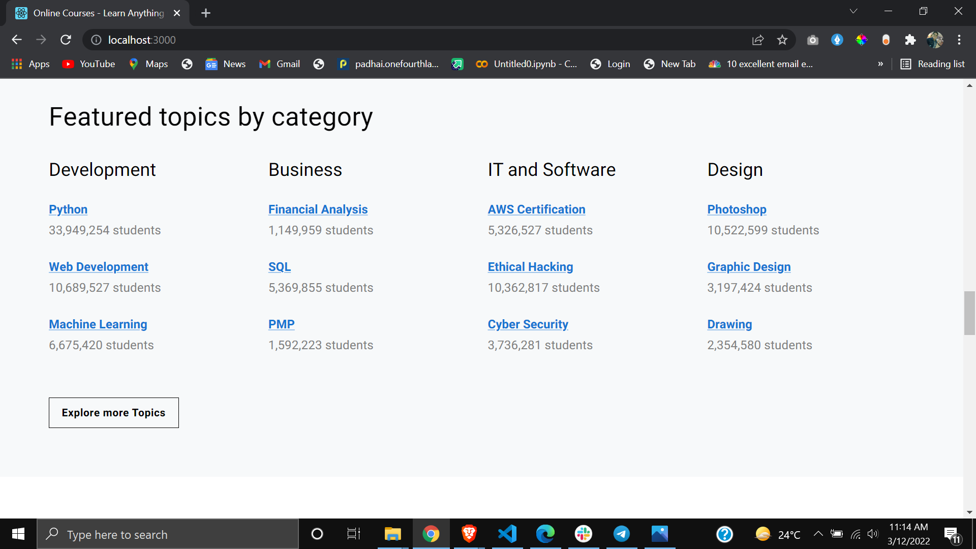 GitHub - Rshukla12/udemy.com-project: This is a team project with two ...