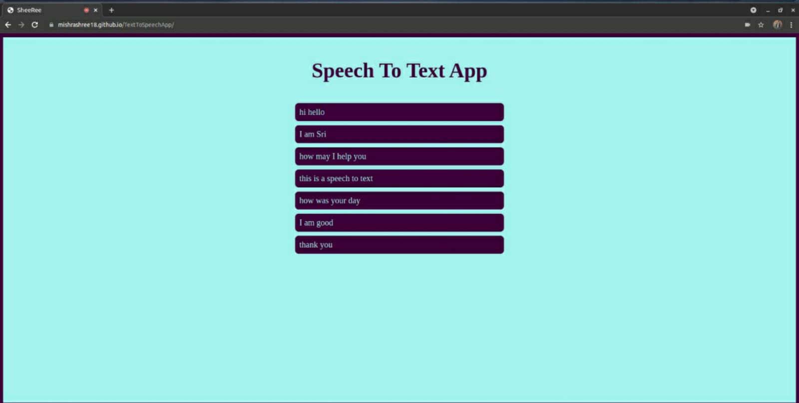GitHub - mishrashree18/TextToSpeechApp: A text to speech converter app ...