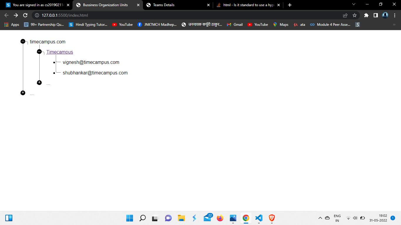 GitHub - codeaholic-shub/Bussiness_Organization: Built an organization hierarchy tree where you ...
