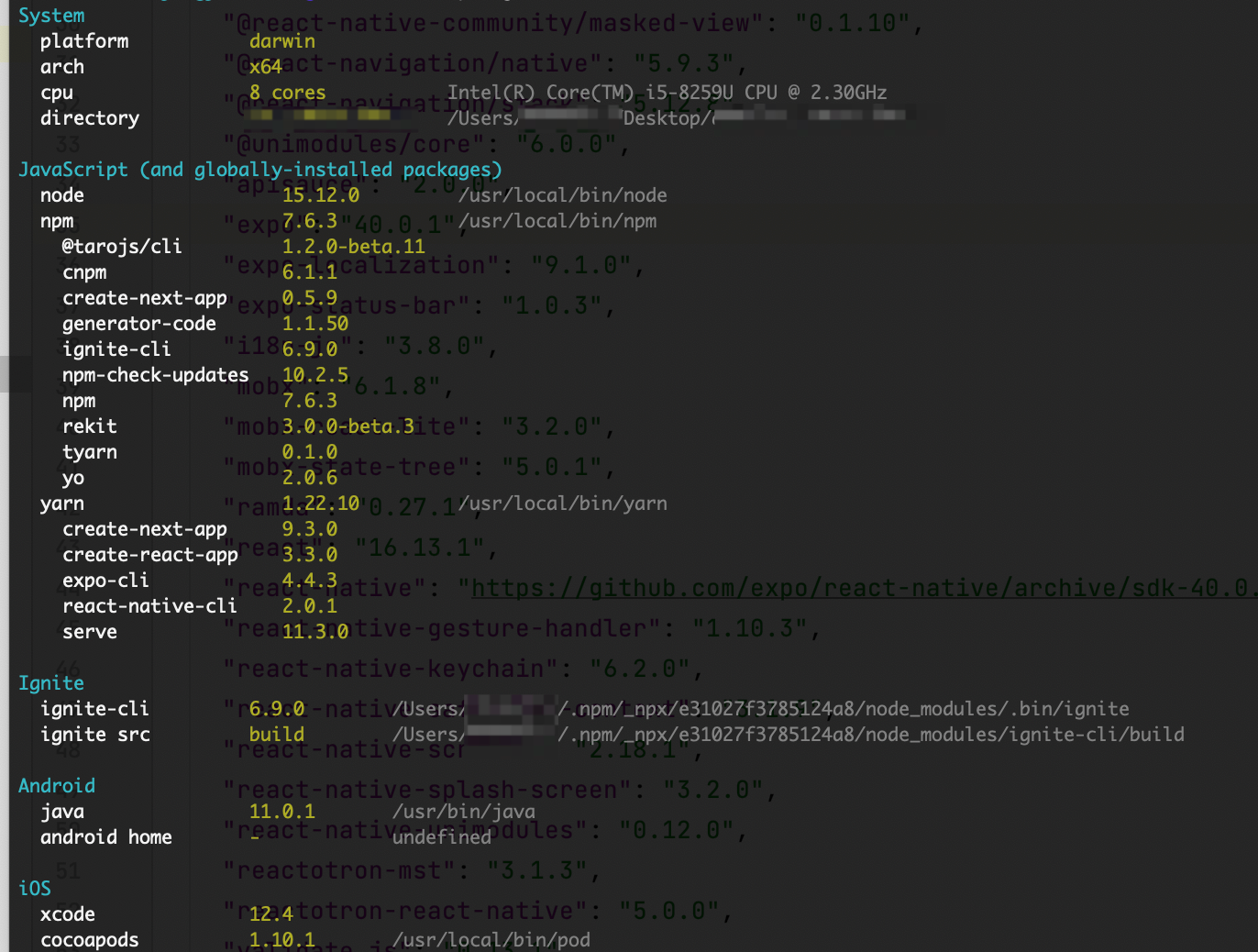 expo project error: node_modules/react-native-screens/src/index.native.tsx: Unexpected token ...
